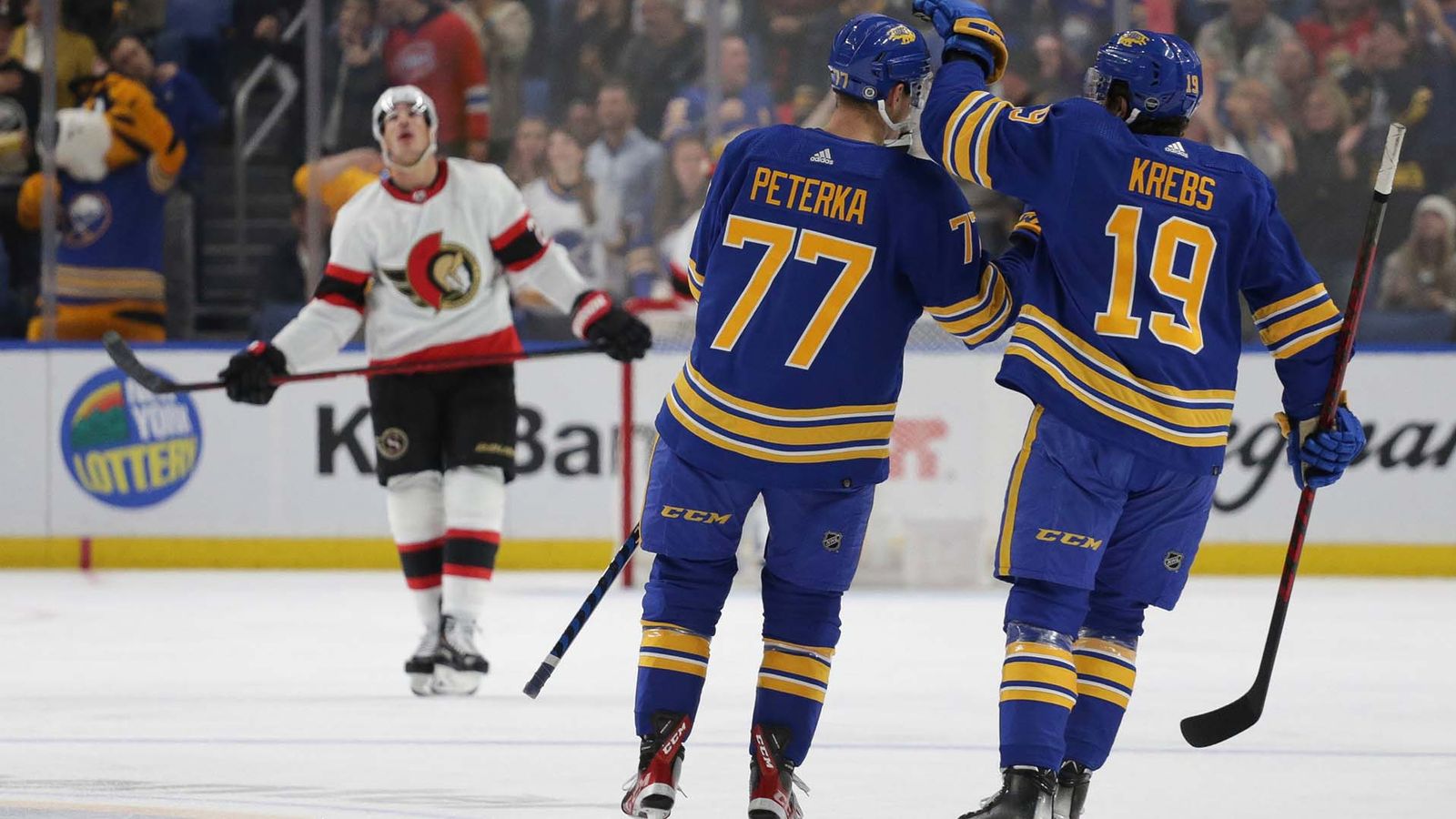 NHL: Buffalo Sabres siegen gegen Ottawa Senators dank Peterka | NHL ...