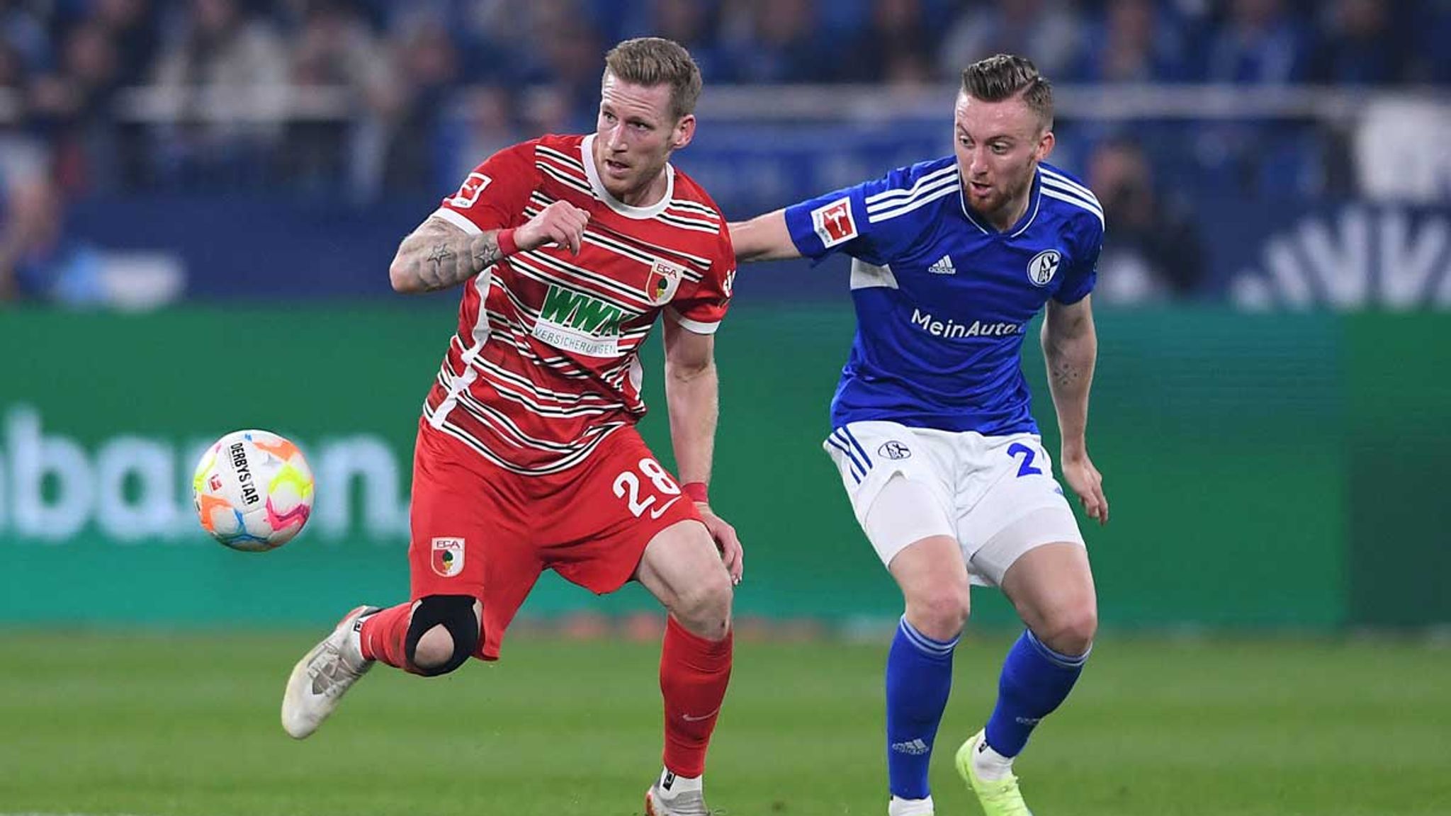 FC Augsburg: Andre Hahn fällt lange verletzt aus | Fußball News | Sky Sport