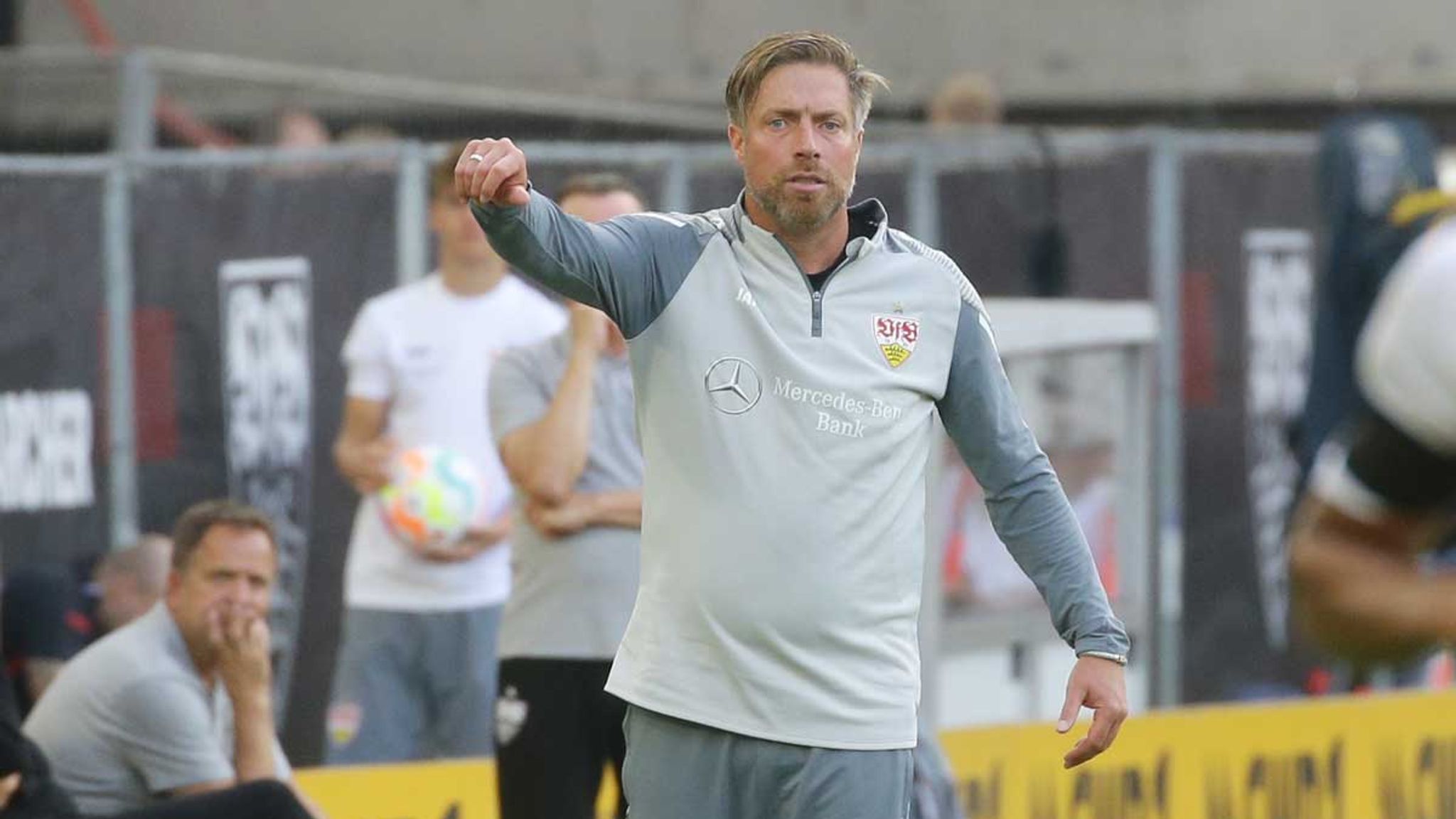 VfB Stuttgart: Michael Wimmer sieht sich nur als Interimscoach ...