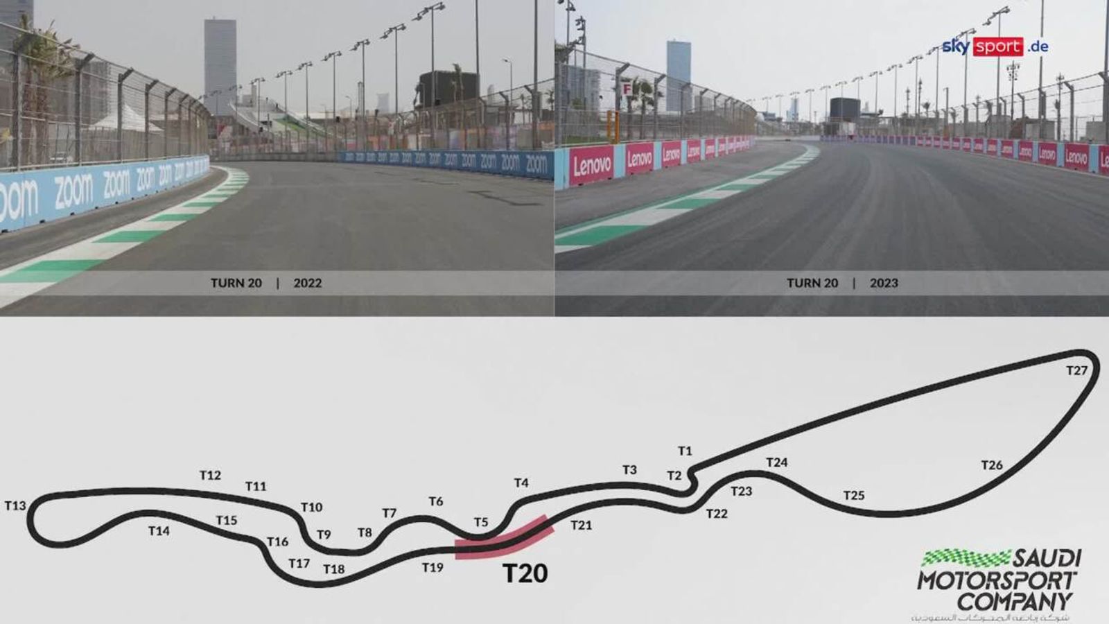 Formel 1: Änderungen bei der Strecke in Saudi-Arabien | Formel 1 News ...