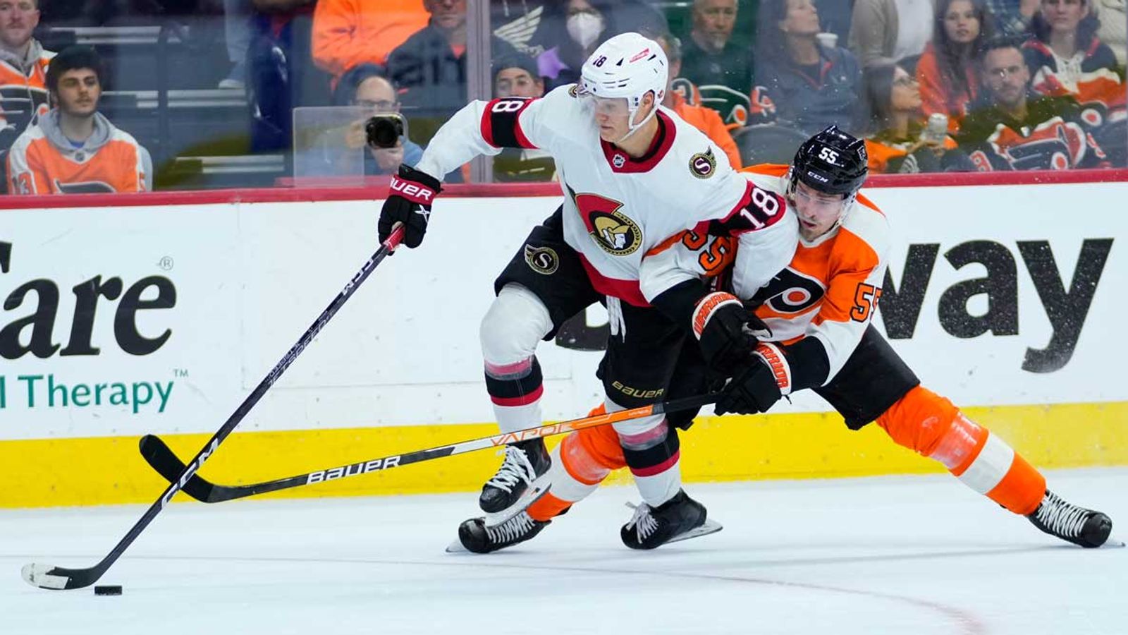 NHL: Tim Stützle und Ottawa siegen bei den Philadelphia Flyers | NHL ...