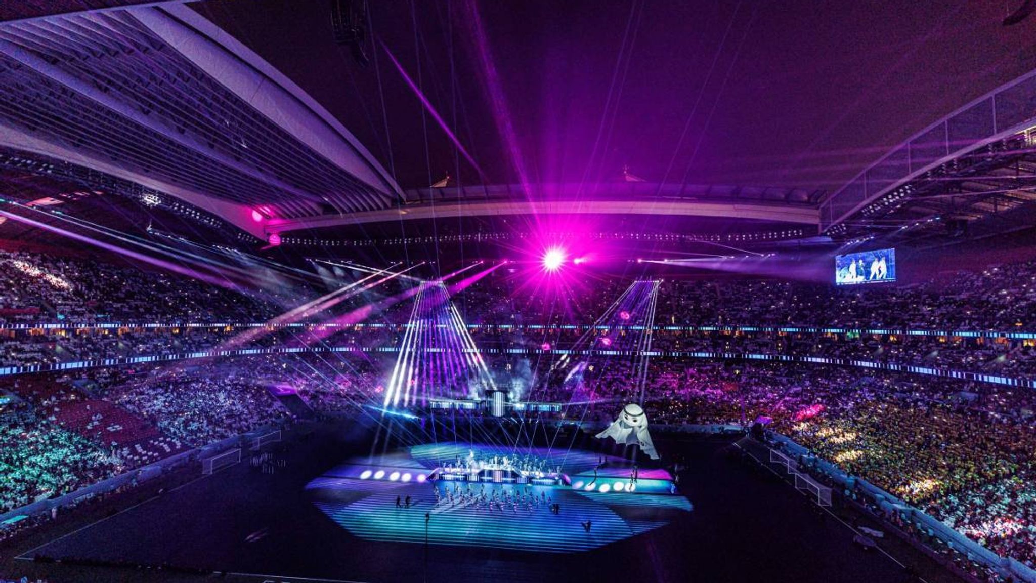 WM 2022: WM in Katar offiziell eröffnet | Fußball News | Sky Sport