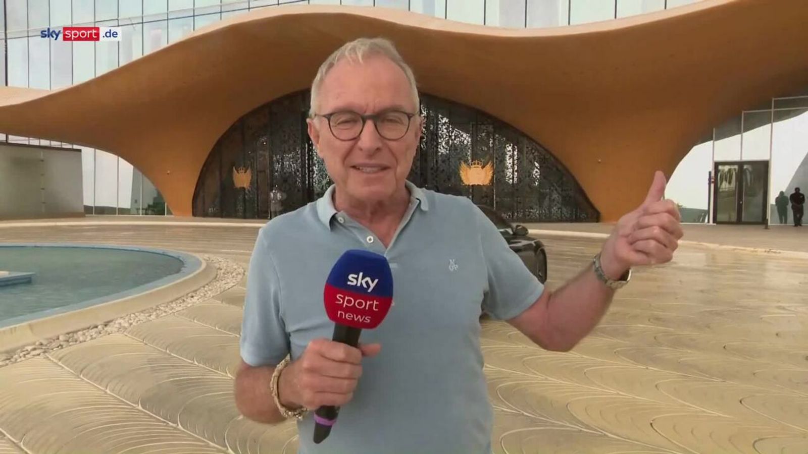 Worldcup Katar: Uli Köhler besucht das schönste Hotel der Welt in Doha ...