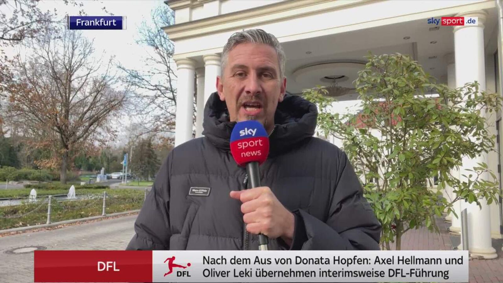 Fußball: Situation beim DFB und der DFL ist für Sky Reporter in guten ...