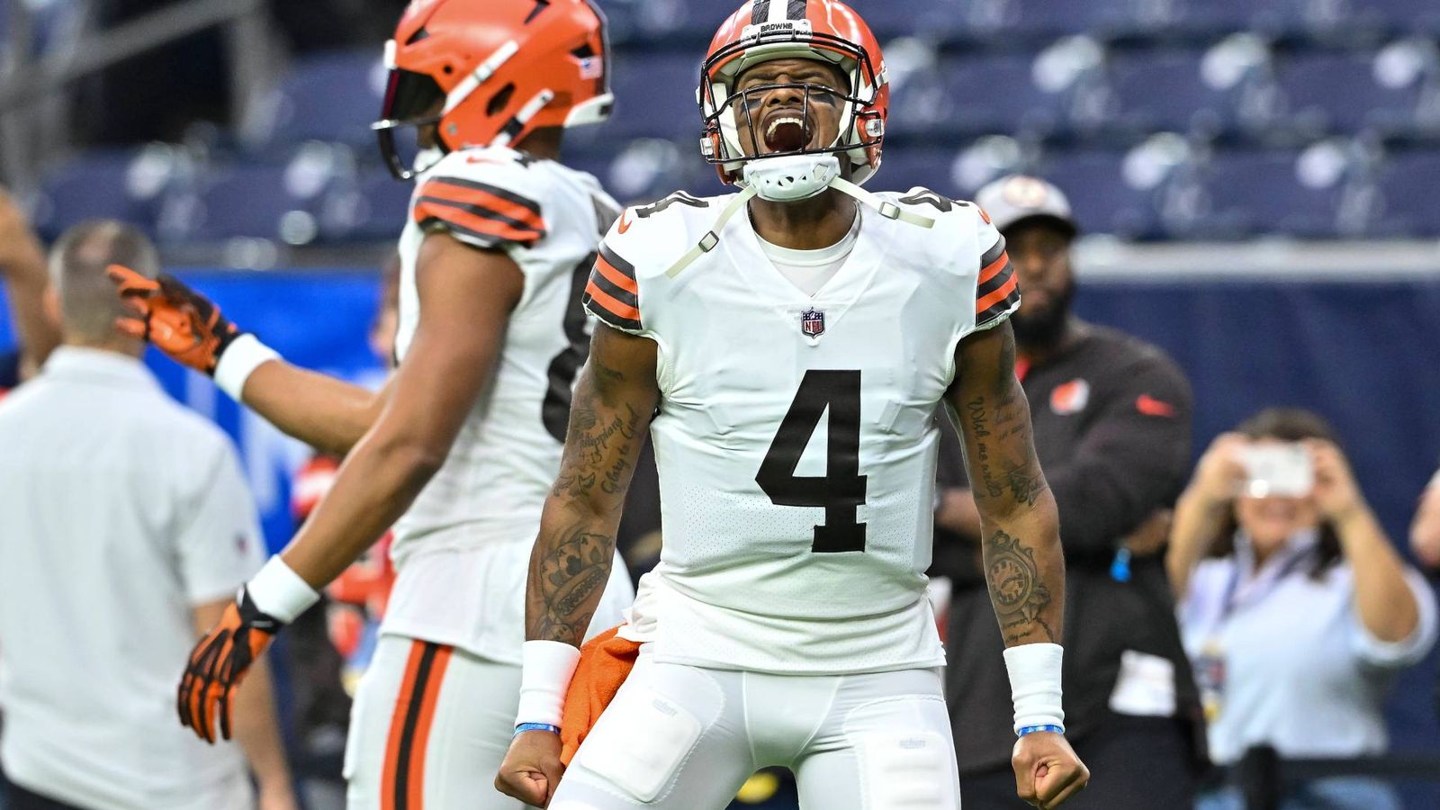NFL: Deshaun Watson gewinnt mit Cleveland Browns, St. Brown fängt zwei Touchdowns | NFL News ...