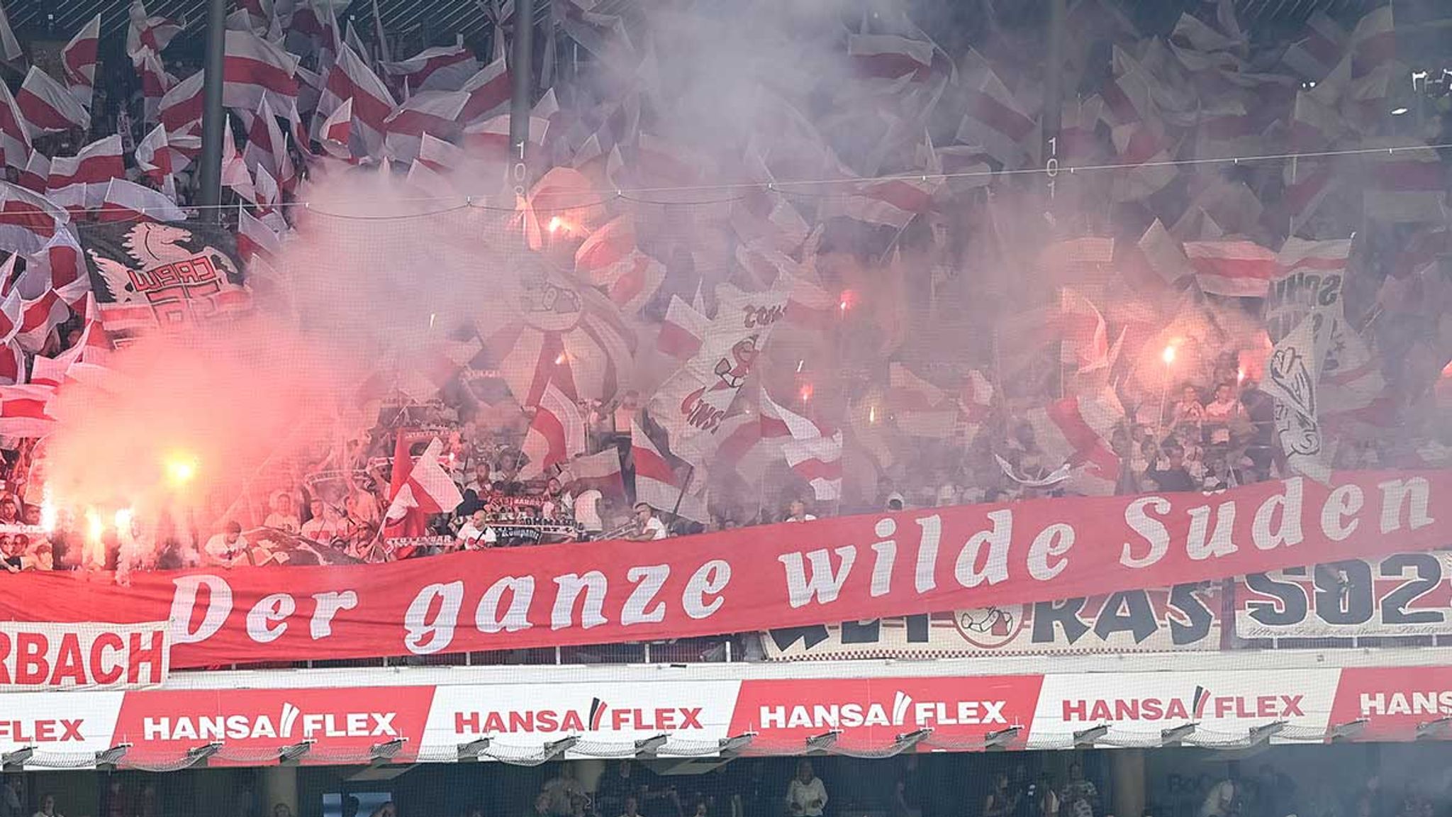 Fußball: Pyrotechnik! Hohe Geldstrafen für Stuttgart und St. Pauli ...