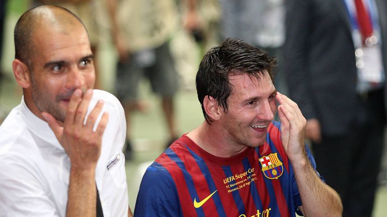 Manchester City: Guardiola schwärmt von Messi | Fußball News | Sky Sport