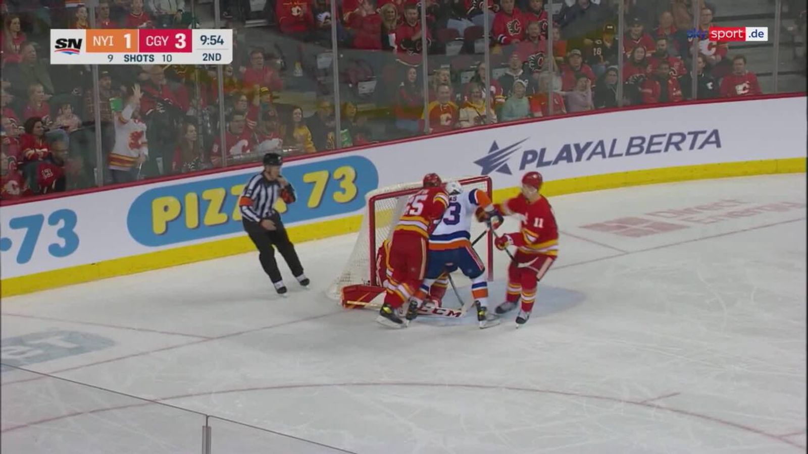 NHL: Calgary Flames - New York Islanders - die Highlights | NHL News ...