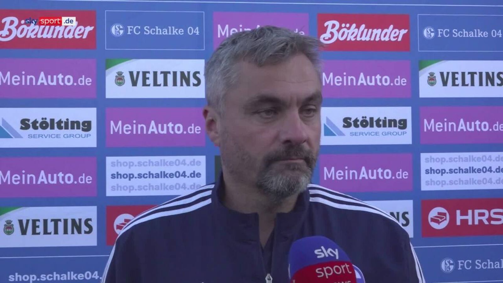 Fußball: Schalkes Thomas Reis und Simon Terodde sprechen über das ...