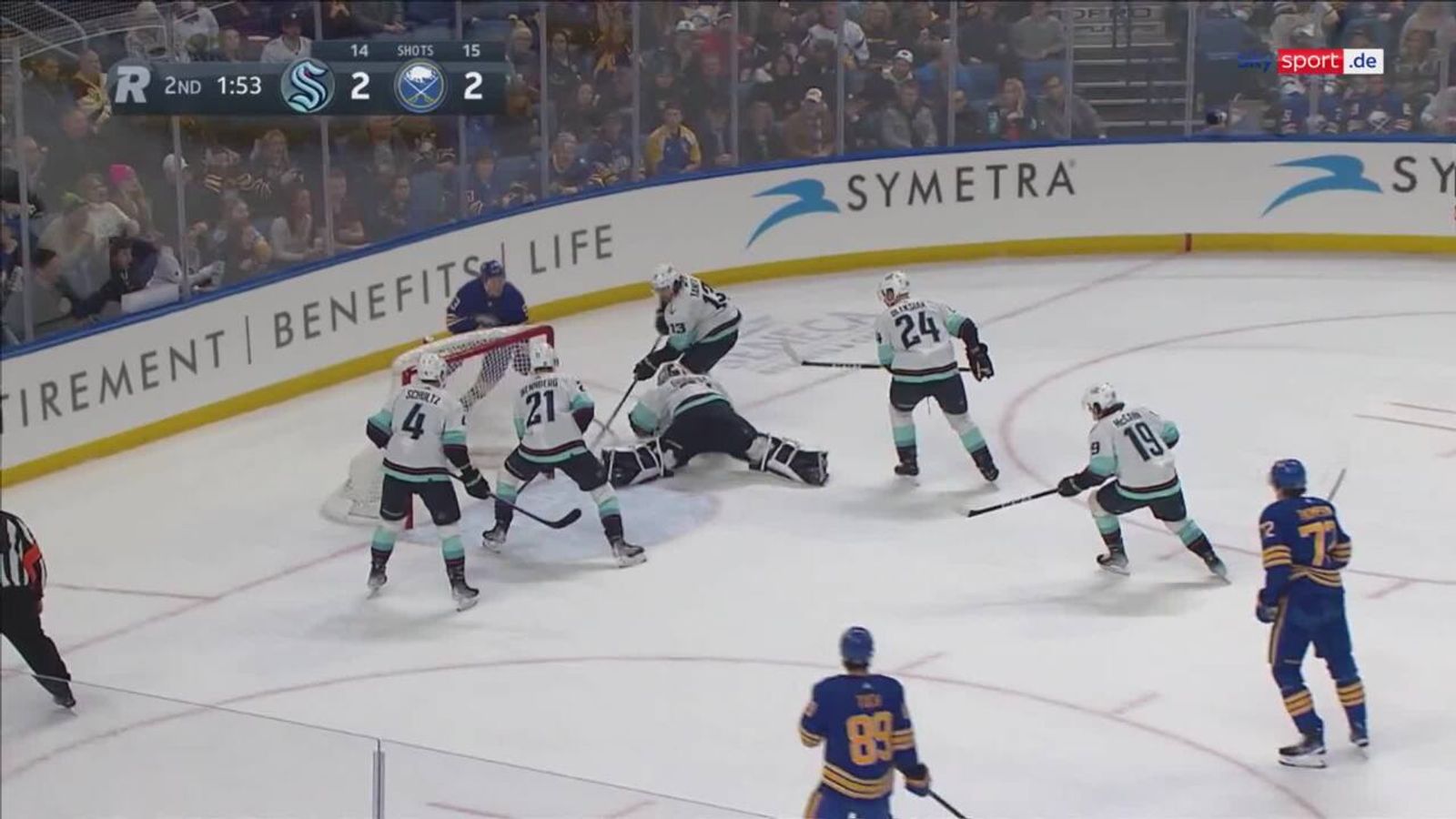 NHL: Grubauer siegt mit Seattle | NHL News | Sky Sport