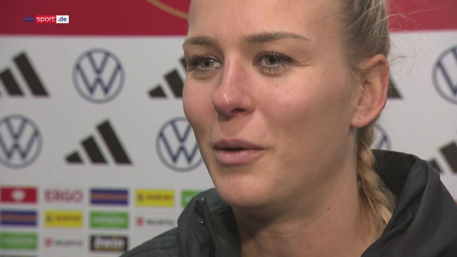 Länderspiel: Merle Frohms spricht über das Remis gegen Schweden ...