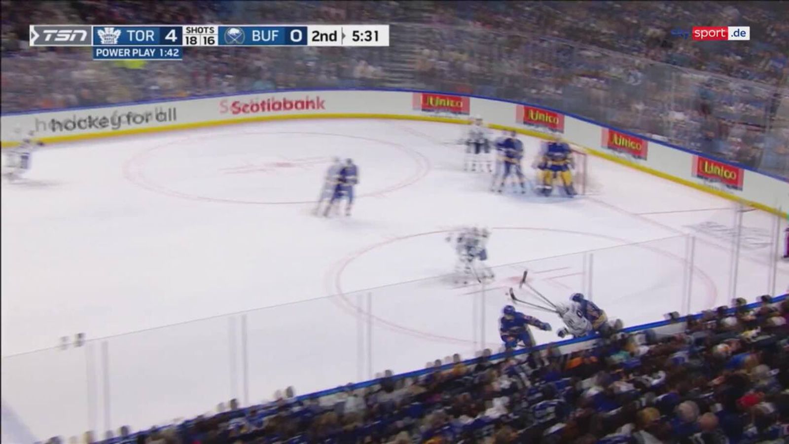 NHL: Peterka kommt mit Buffallo gegen Toronto unter die Räder | NHL ...