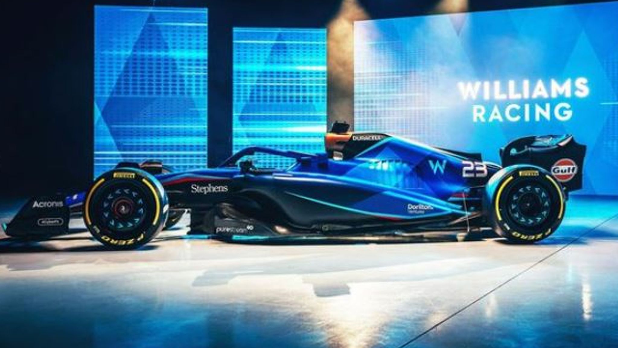 Formel 1: Williams stellt neuen FW45 vor für die Saison 2023 vor ...