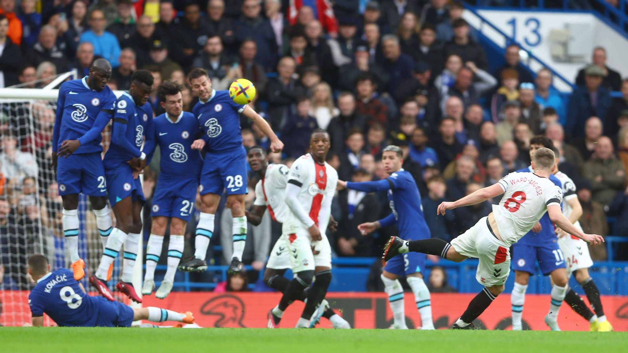 Premier League: Southamptons Ward-Prowse auf den Spuren Beckhams ...