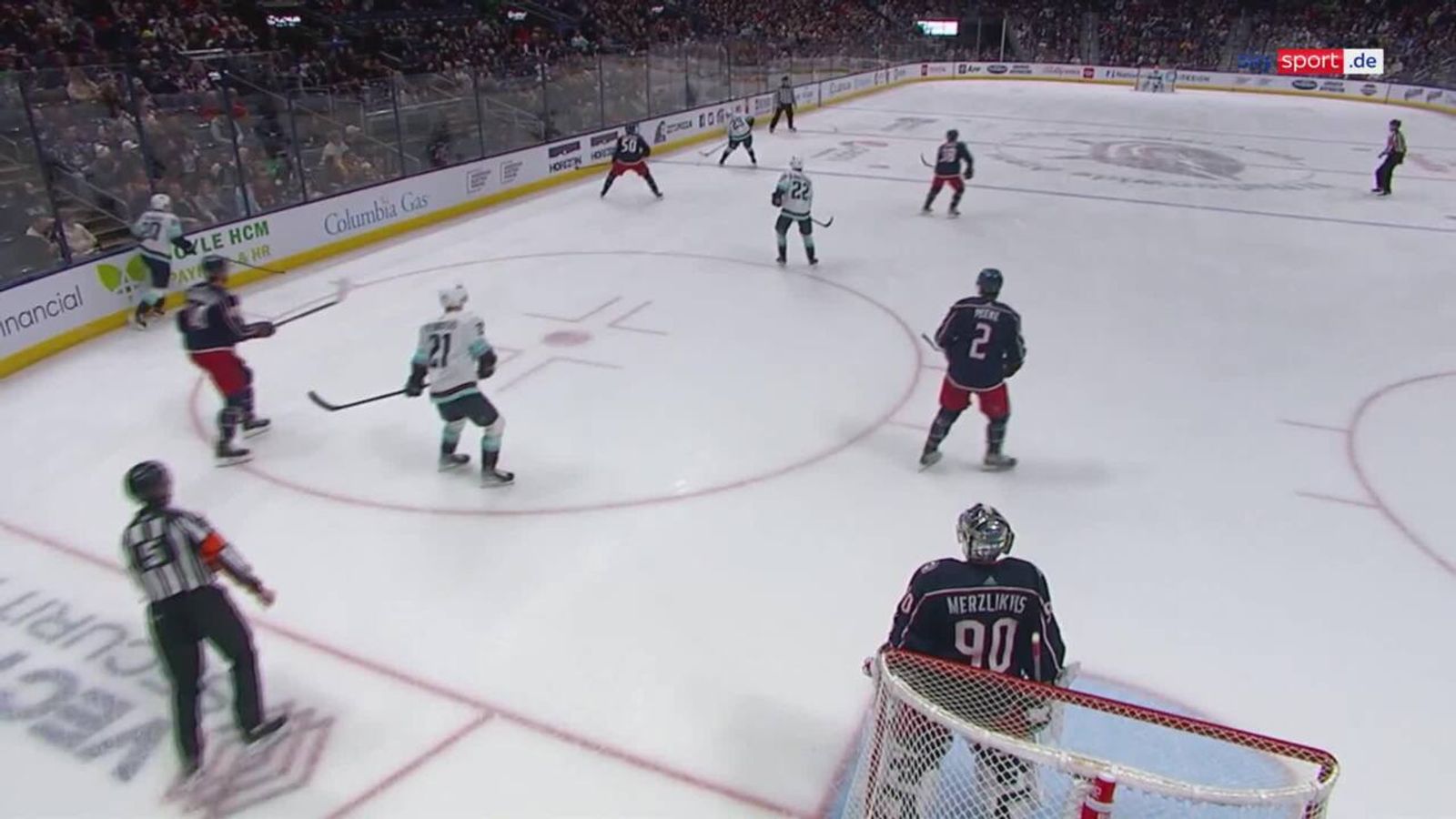 NHL: Grubauer gewinnt mit Seattle gegen Columbus | NHL News | Sky Sport