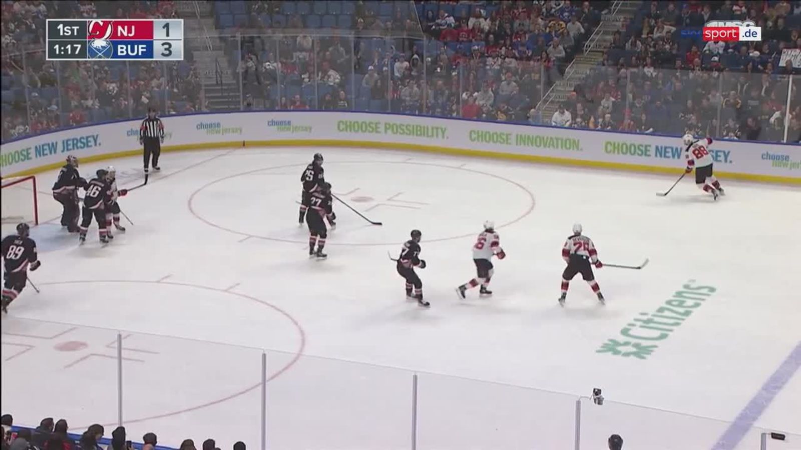 NHL: Buffalo gewinnt dank starkem Peterka gegen die New Jersey Devils ...