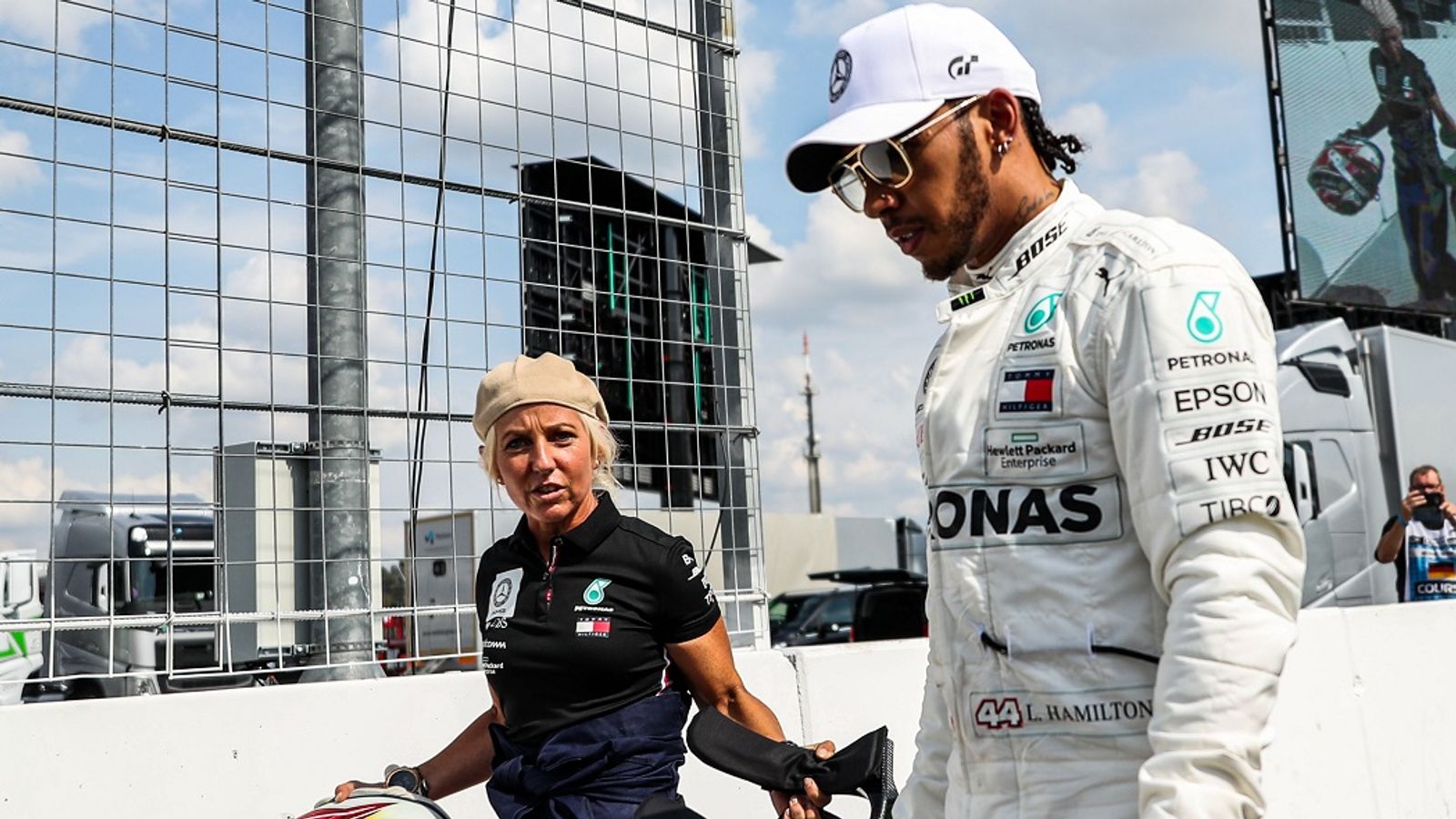 Formel 1: Lewis Hamilton und Physio Angela Cullen gehen getrennte Wege ...