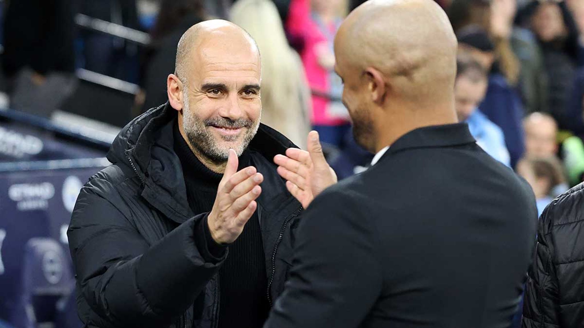 Premier League: Pep Guardiola sieht Vincent Kompany als City-Coach der ...