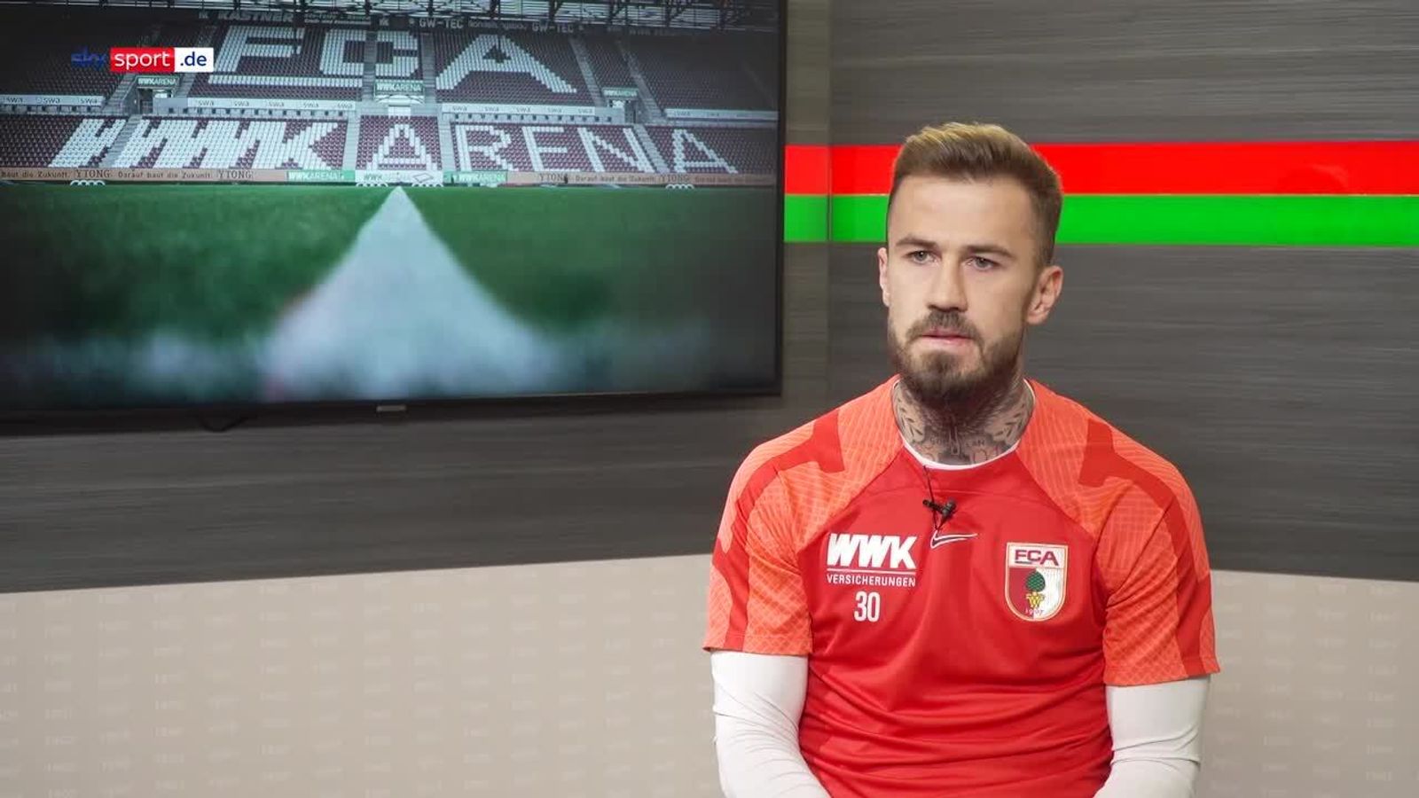 FC Augsburg: Dorsch über seine Leidenszeit in dieser Saison | Fußball ...