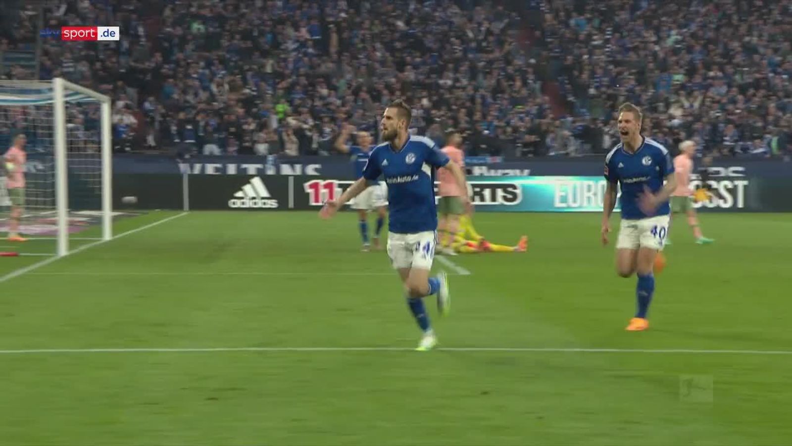 In-Match Video: UND WIE Schalke noch lebt! Drexler trifft zum 2:1 in ...