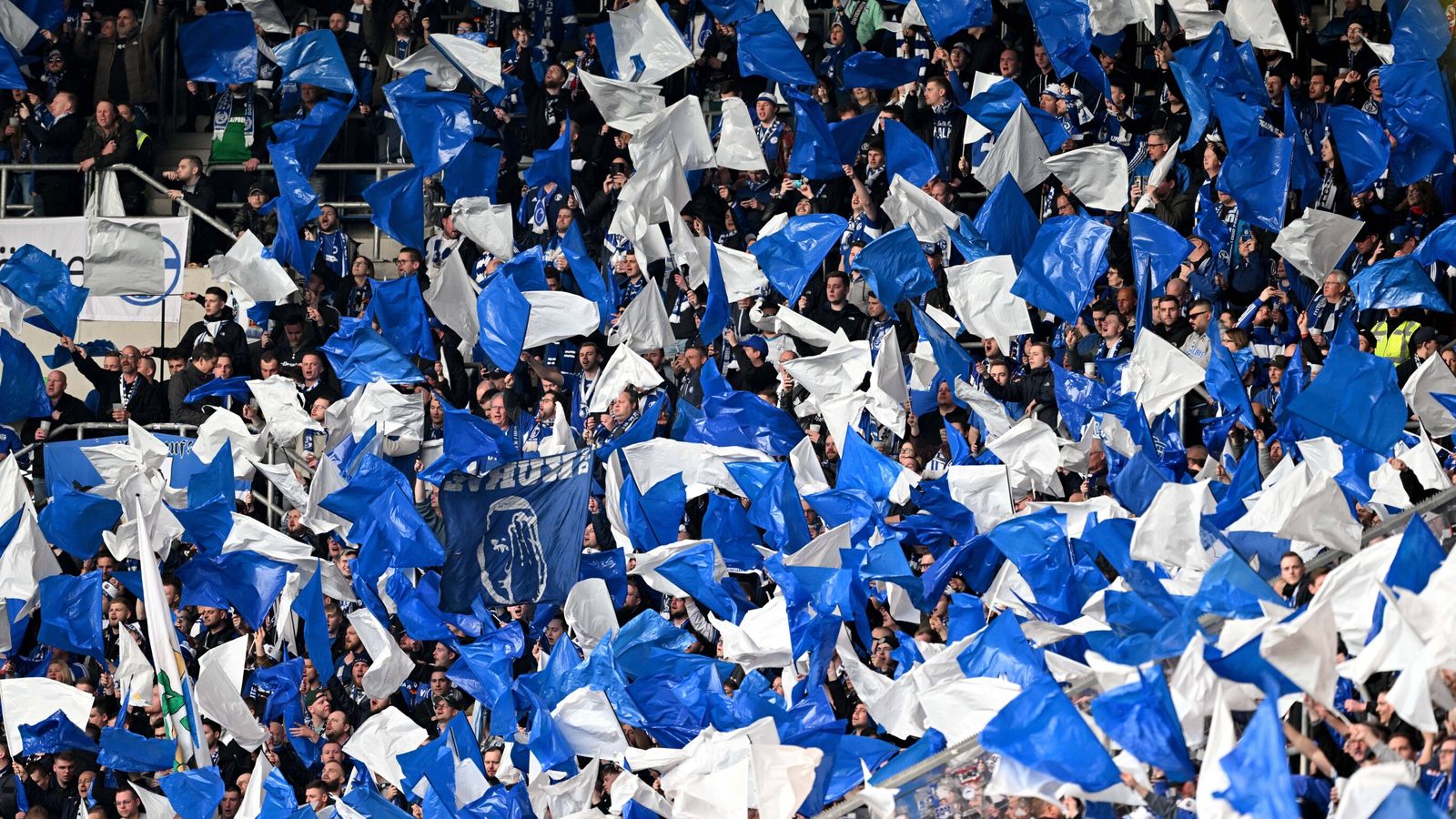 Schalke Fans In Hoffenheim