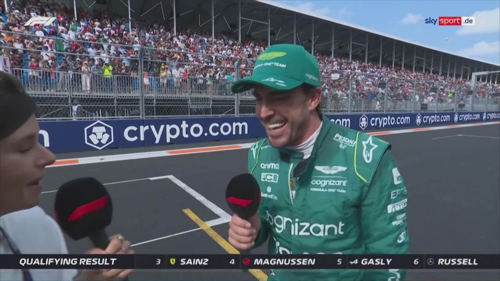 Formel 1: Alonso hatte mächtig Spaß im Qualifying | Formel 1 News | Sky ...