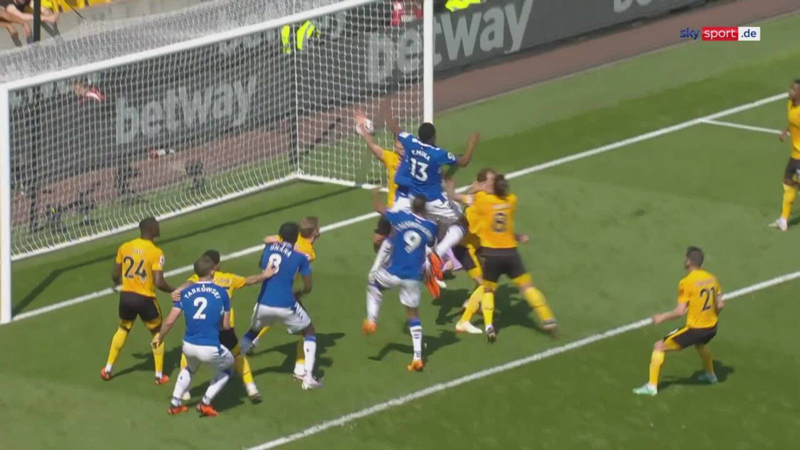 Premier League: Everton mit Last-Minute-Ausgleich gegen Wolverhampton ... Premier League: Everton mit Last-Minute-Ausgleich gegen Wolverhampton ...