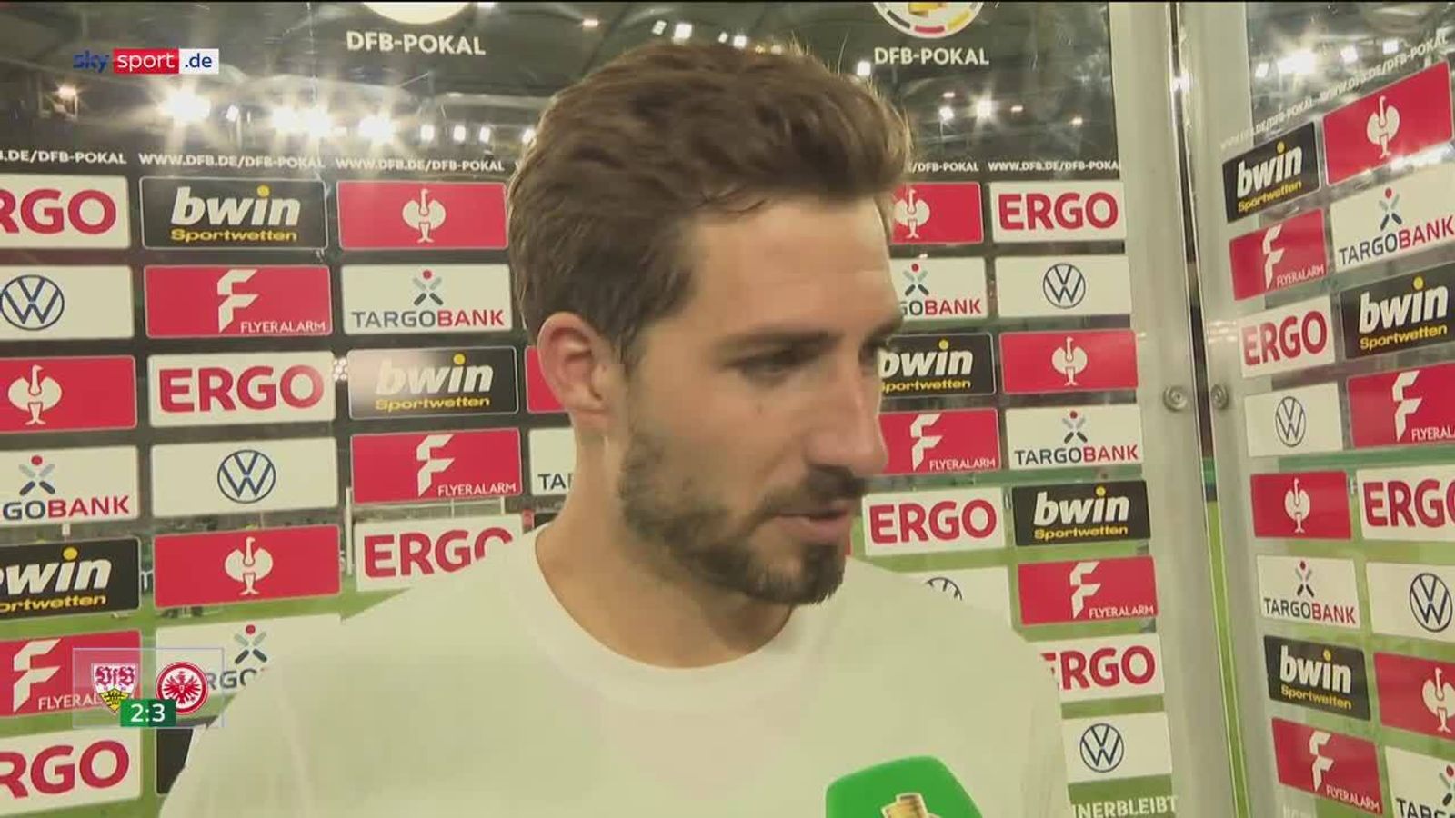 DFB-Pokal: Trapp erleichtert nach Sieg gegen Stuttgart | Fußball News | Sky Sport