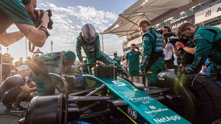 Formel 1: Sebastian Vettel beim Festival of Speed - mit synthetischem ...