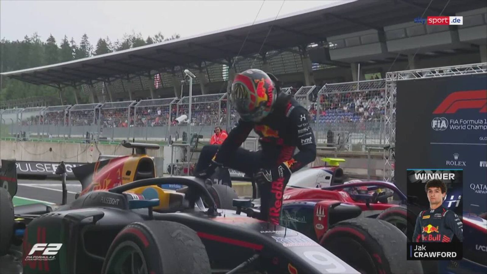 Formel 2: Crawford gewinnt Sprint in Spielberg | Formel 1 News | Sky Sport