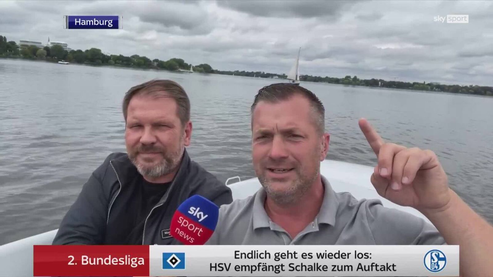2. Bundesliga: Sky Reporter auf der Alster unterwegs | Fußball News ...
