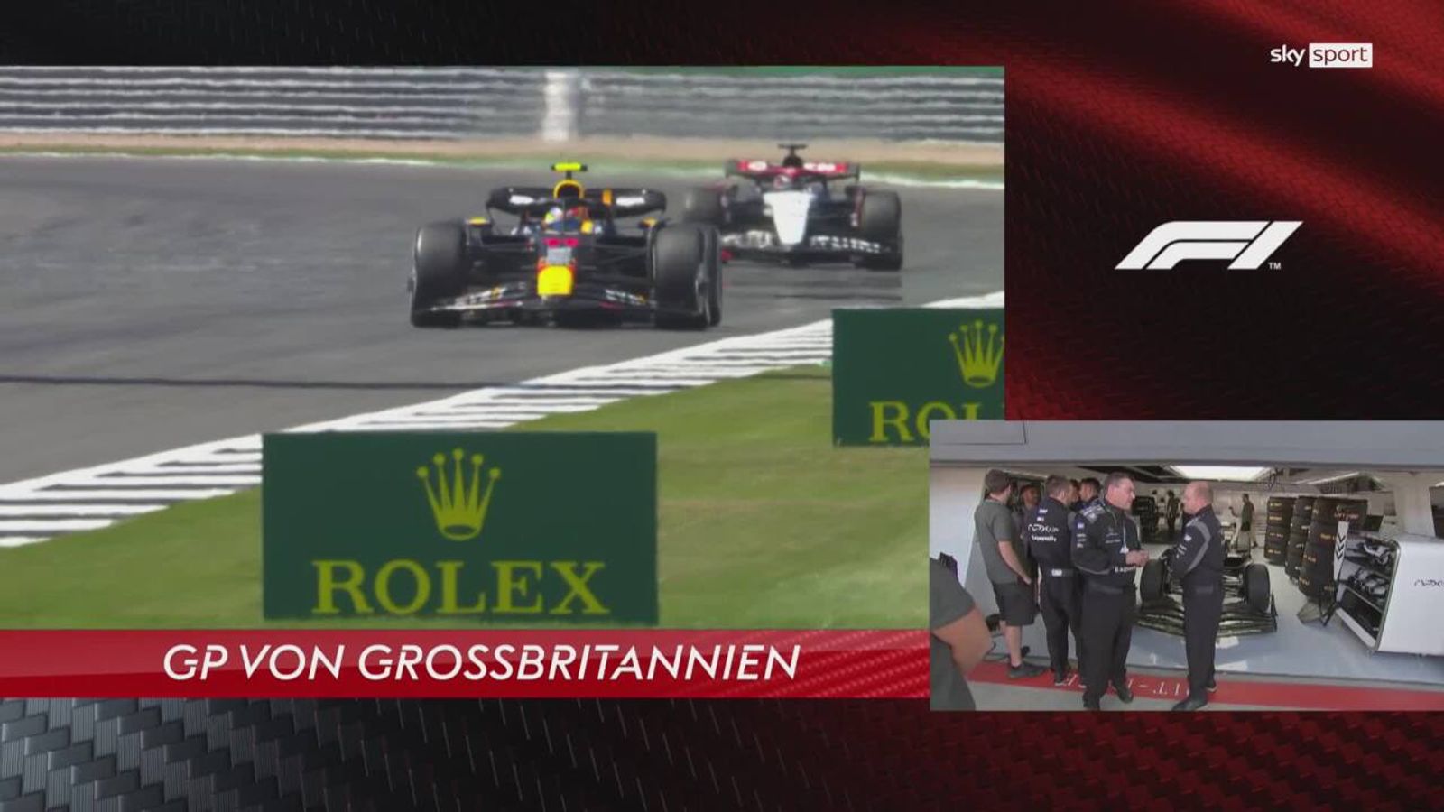 Formel 1: Team Apex hat Dreharbeiten beim freien Training in Silverstone | Formel 1 News | Sky Sport