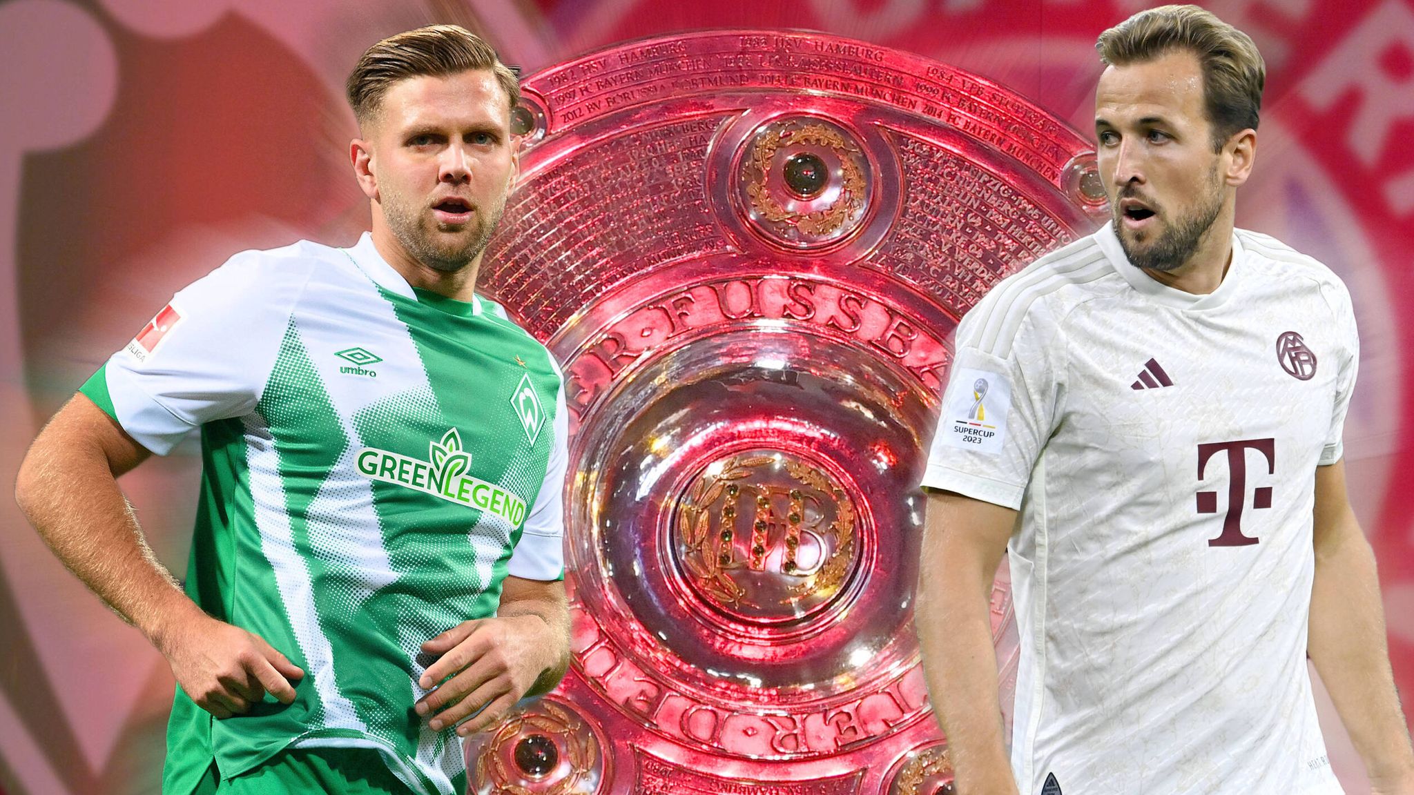 Bundesliga: Werder Bremen - FC Bayern - Aufstellungen mit Kane, Sane ...