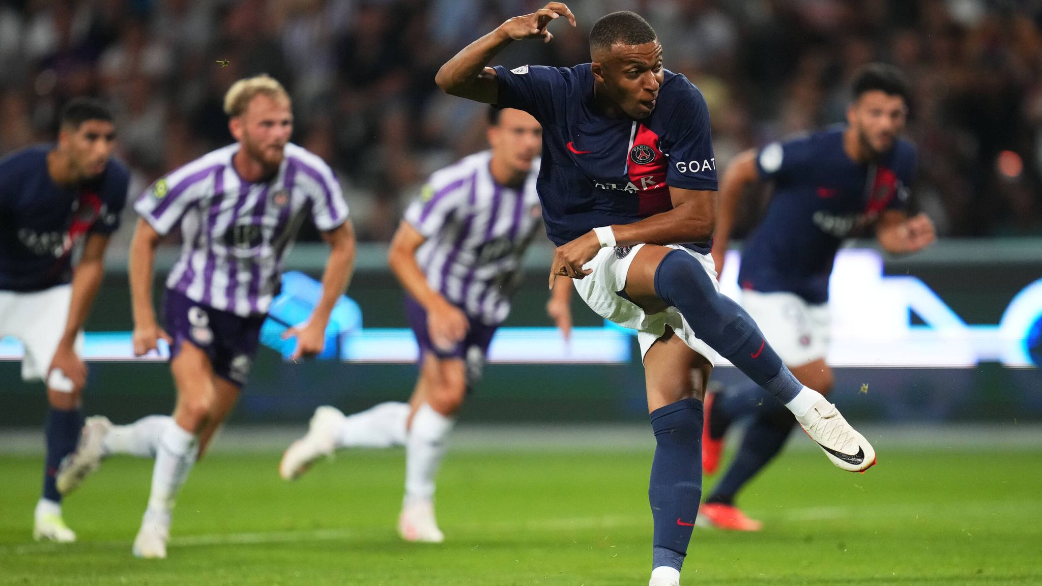 Ligue 1: PSG nach Tor von Kylian Mbappe mit Remis gegen Toulouse ...
