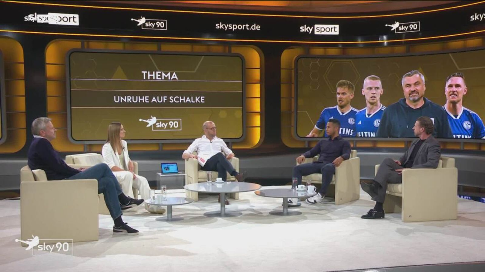 Sky90:Diskussionen um Baumgartl-Kritik an Schalke-Trainer Reis | Fußball News | Sky Sport