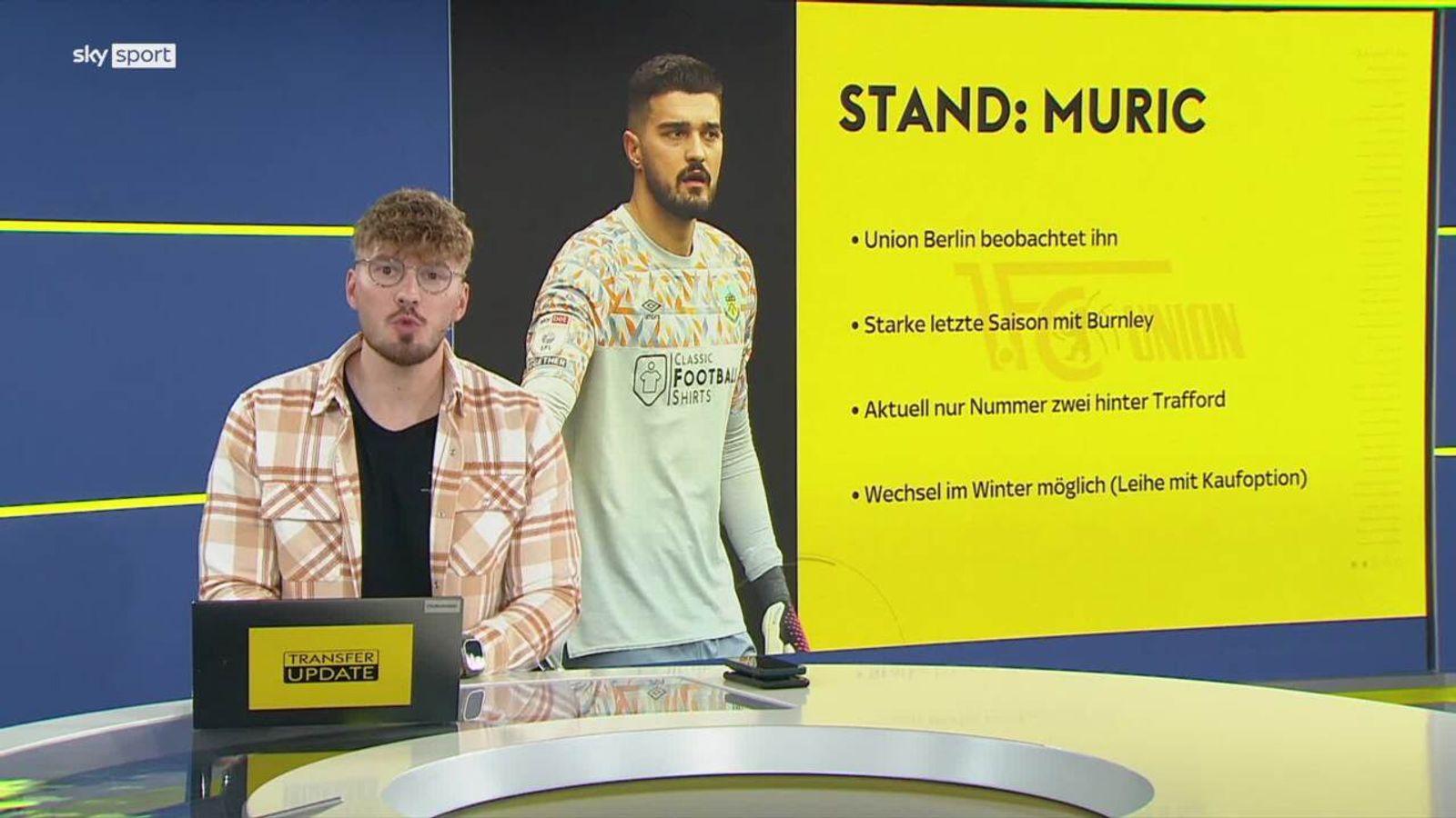 Union Berlin Transfer: Leihe mit Kaufoption bei Burnley-Keeper Muric ...