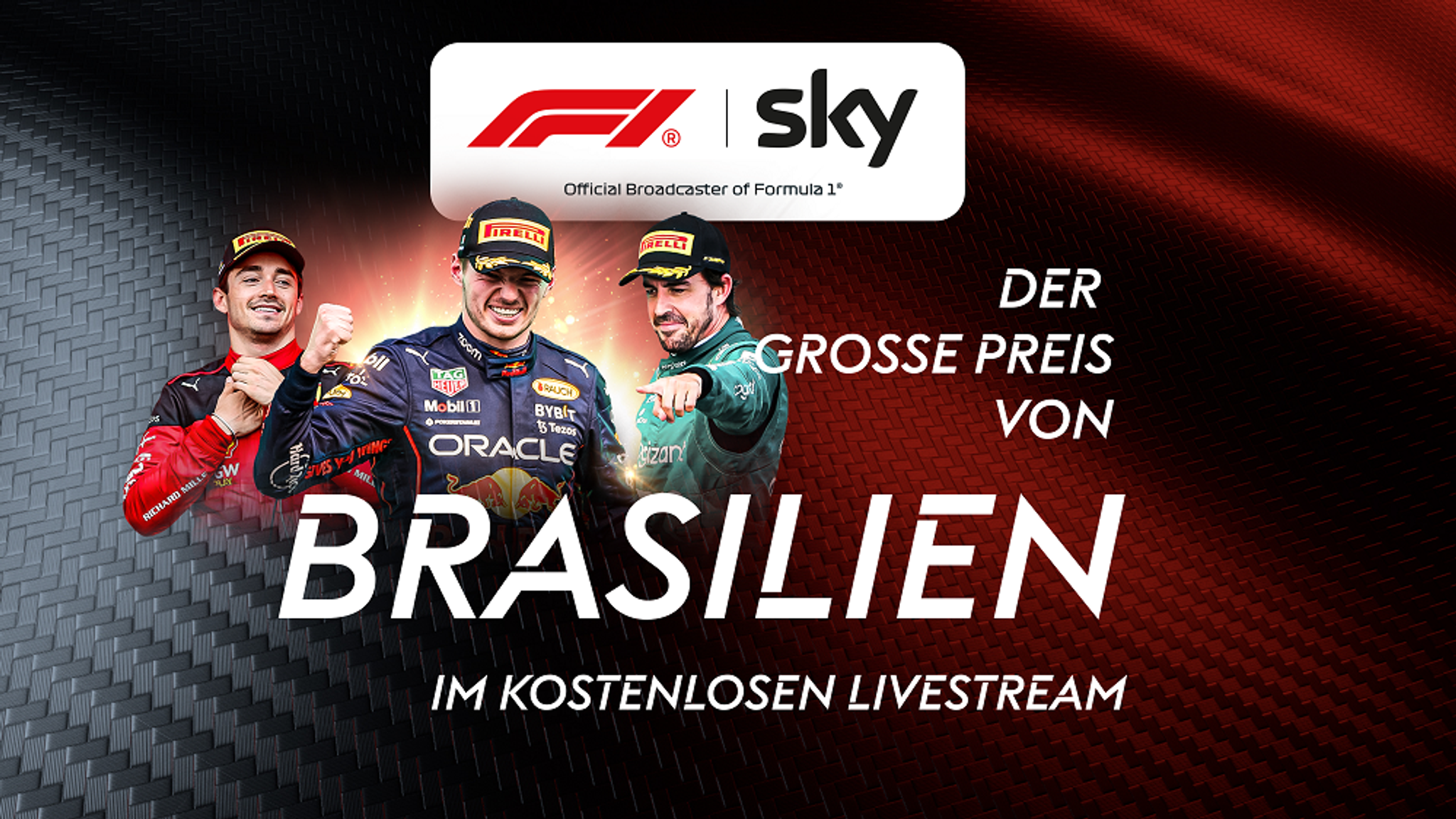 Sky EXKLUSIV Formel 1 LIVE für alle: GP von Brasilien im kostenlosen ...