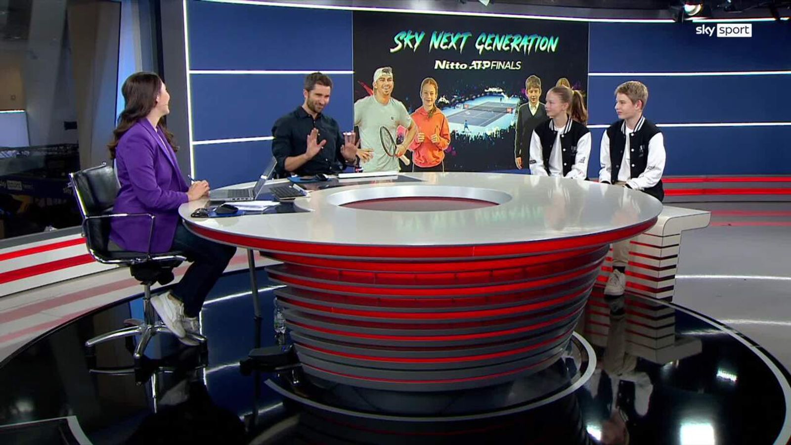 Tennis | Sky Next-Generation Kids-Reporter kommentieren ATP-Finals ...