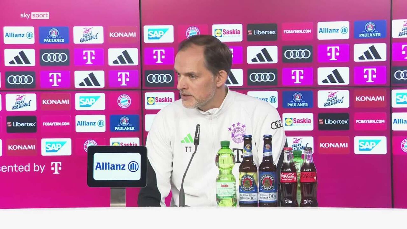 FC Bayern München-Trainer Tuchel über Kader vor Spiel gegen Dortmund ...
