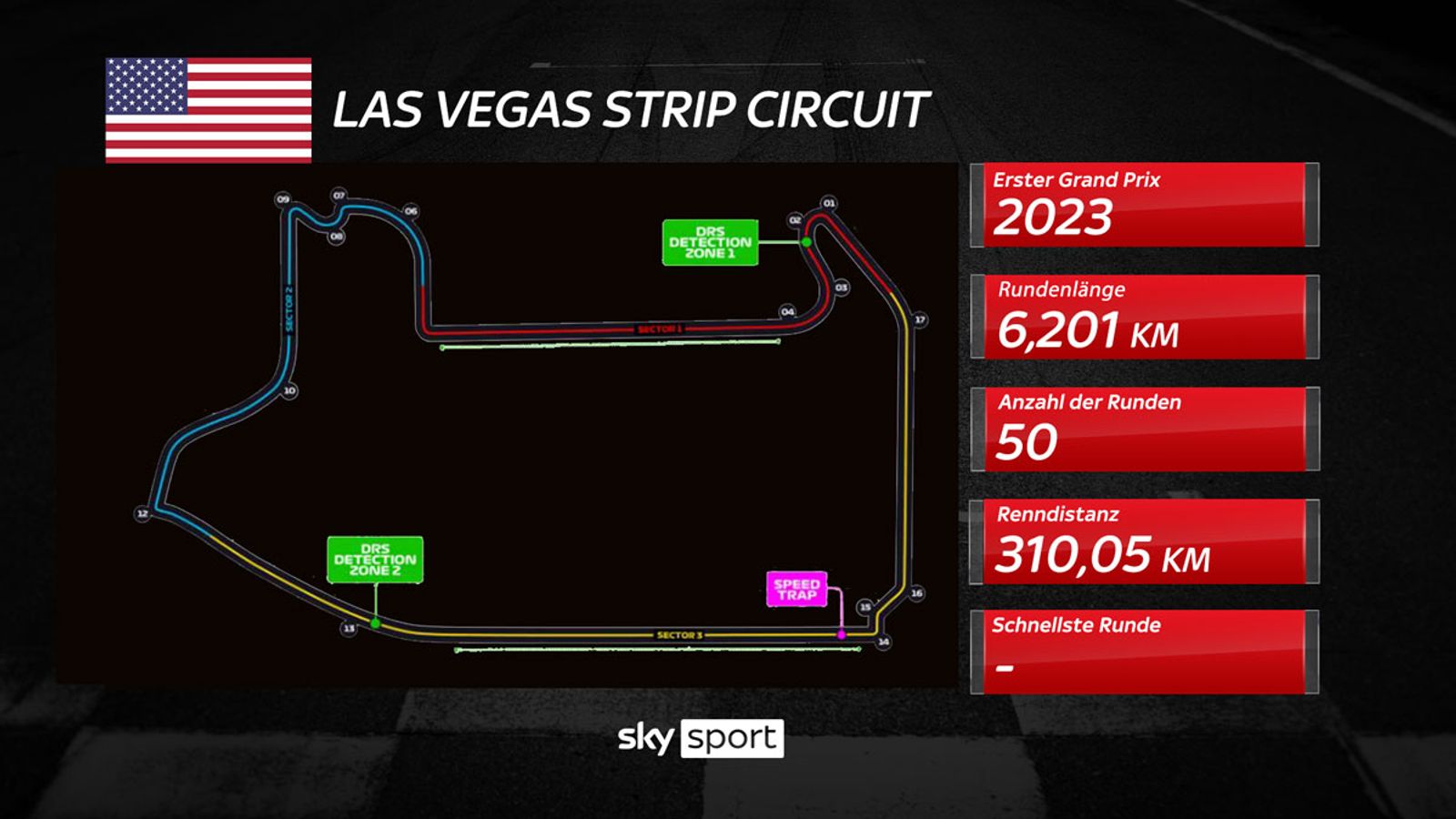 Die Formel 1-Strecke in Las Vegas im Porträt | Formel 1 News | Sky Sport