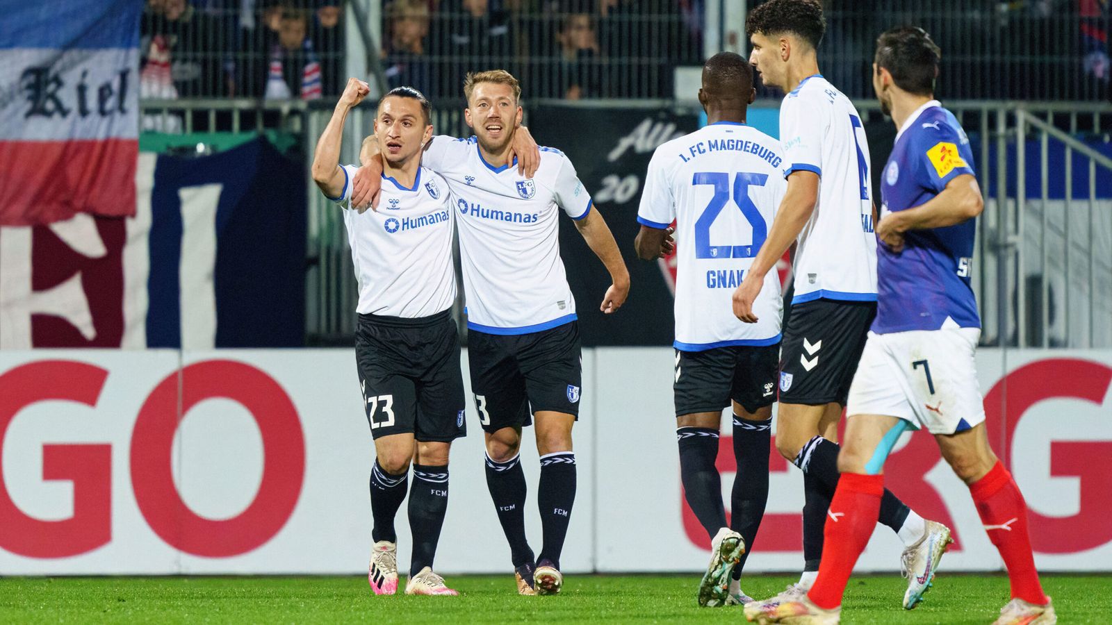 1. FC Magdeburg schlägt Holstein Kiel und zieht ins DFB-Pokal-Achtelfinale ein | Fußball News ...