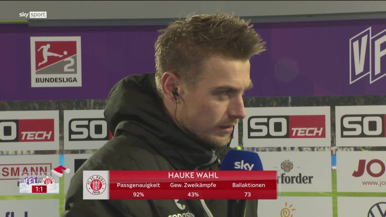 FC St. Pauli | Wahl trauert verlorenen Punkten in Osnabrück hinterher ...