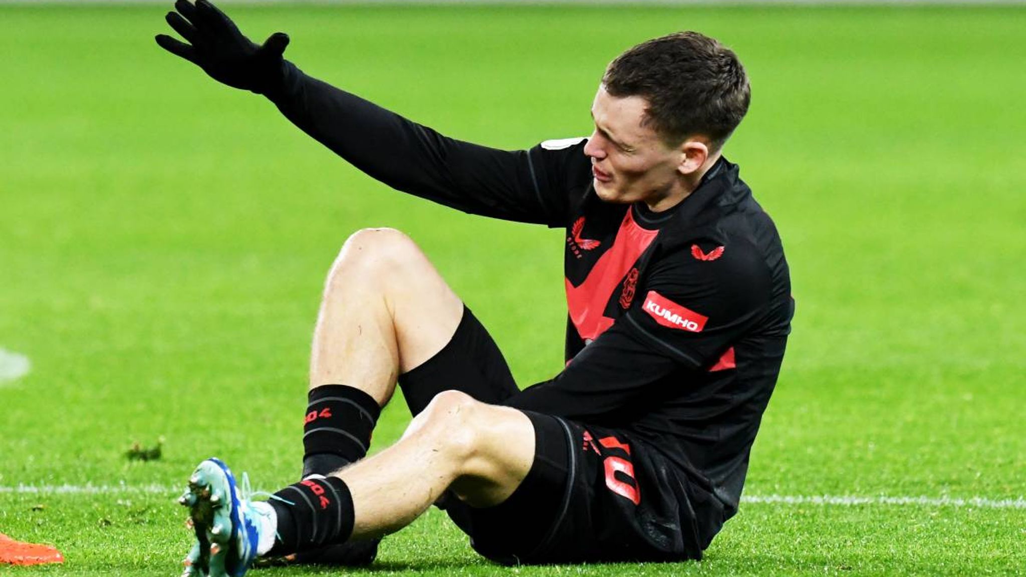 Florian Wirtz verletzt sich im Pokalspiel am Sprunggelenk - Einsatz ...