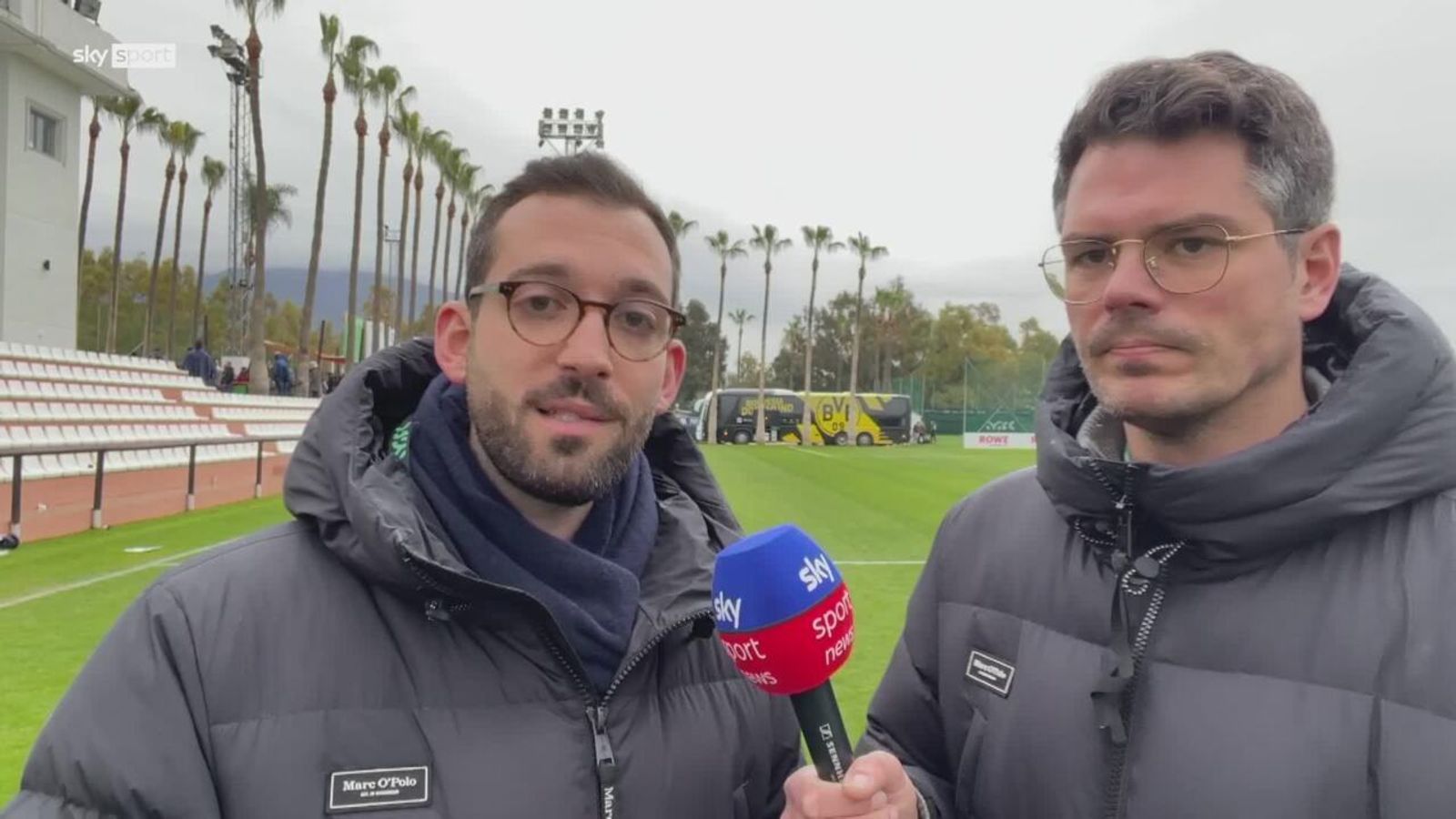 Sky Reporter analysieren das Trainingslager des BVB in Marbella ...