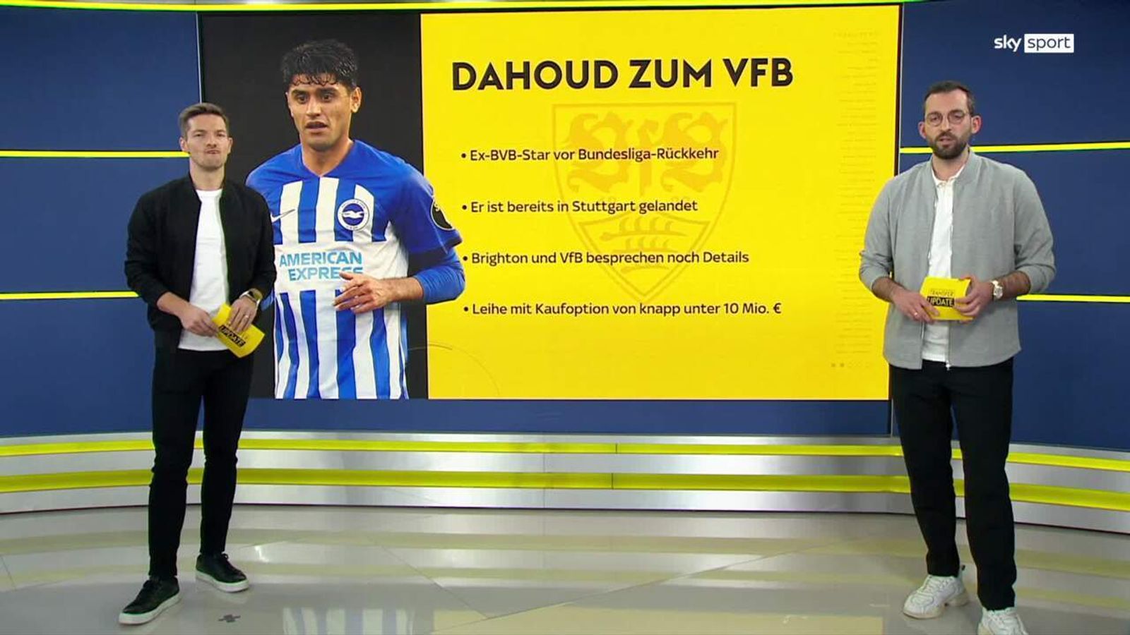 VfB Stuttgart | Dahoud kommt per Leihe von Brighton & Hove Albion ...