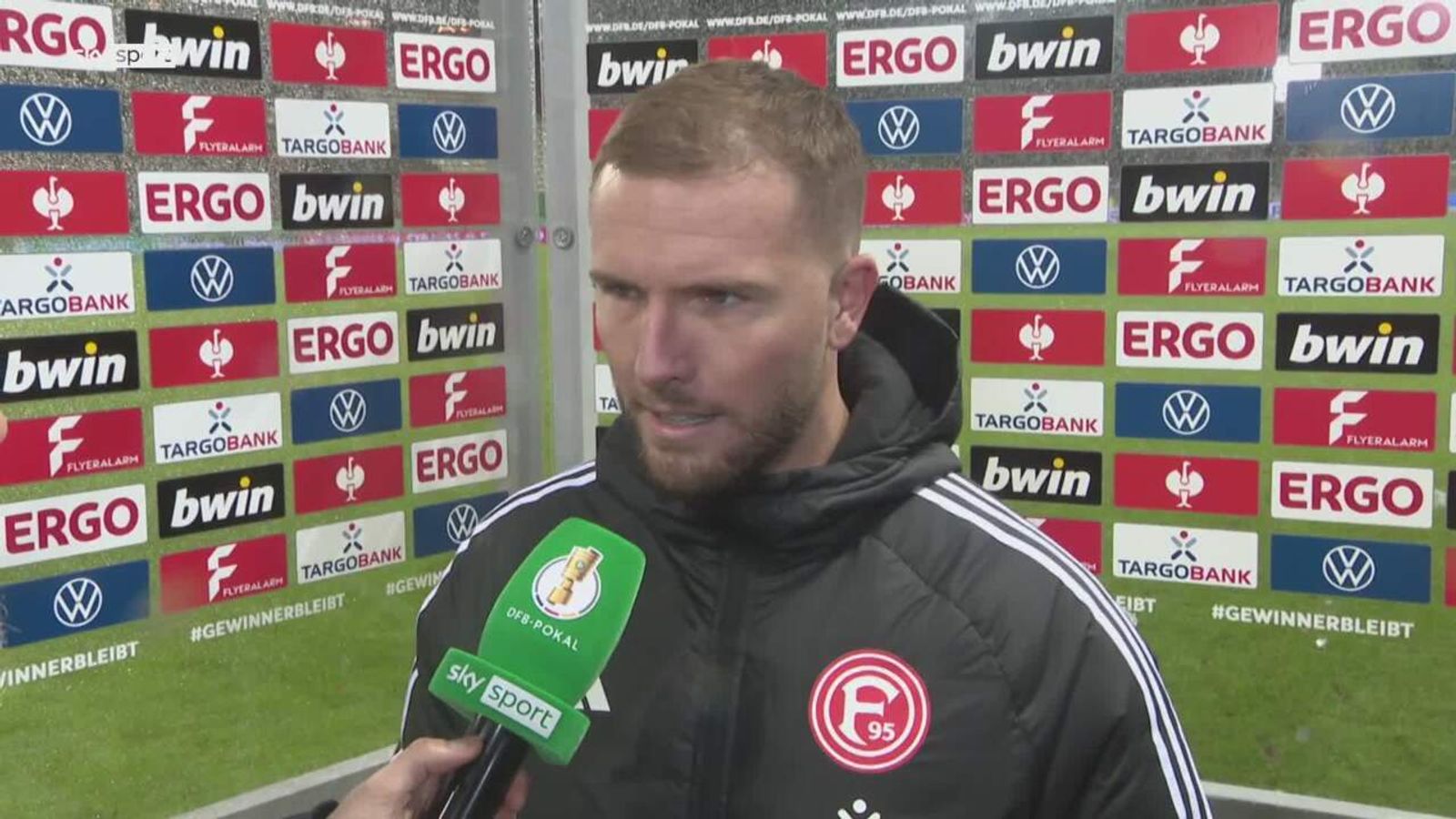 Fortuna Düsseldorf | Hoffmann nach Halbfinaleinzug im DFB-Pokal stolz ...