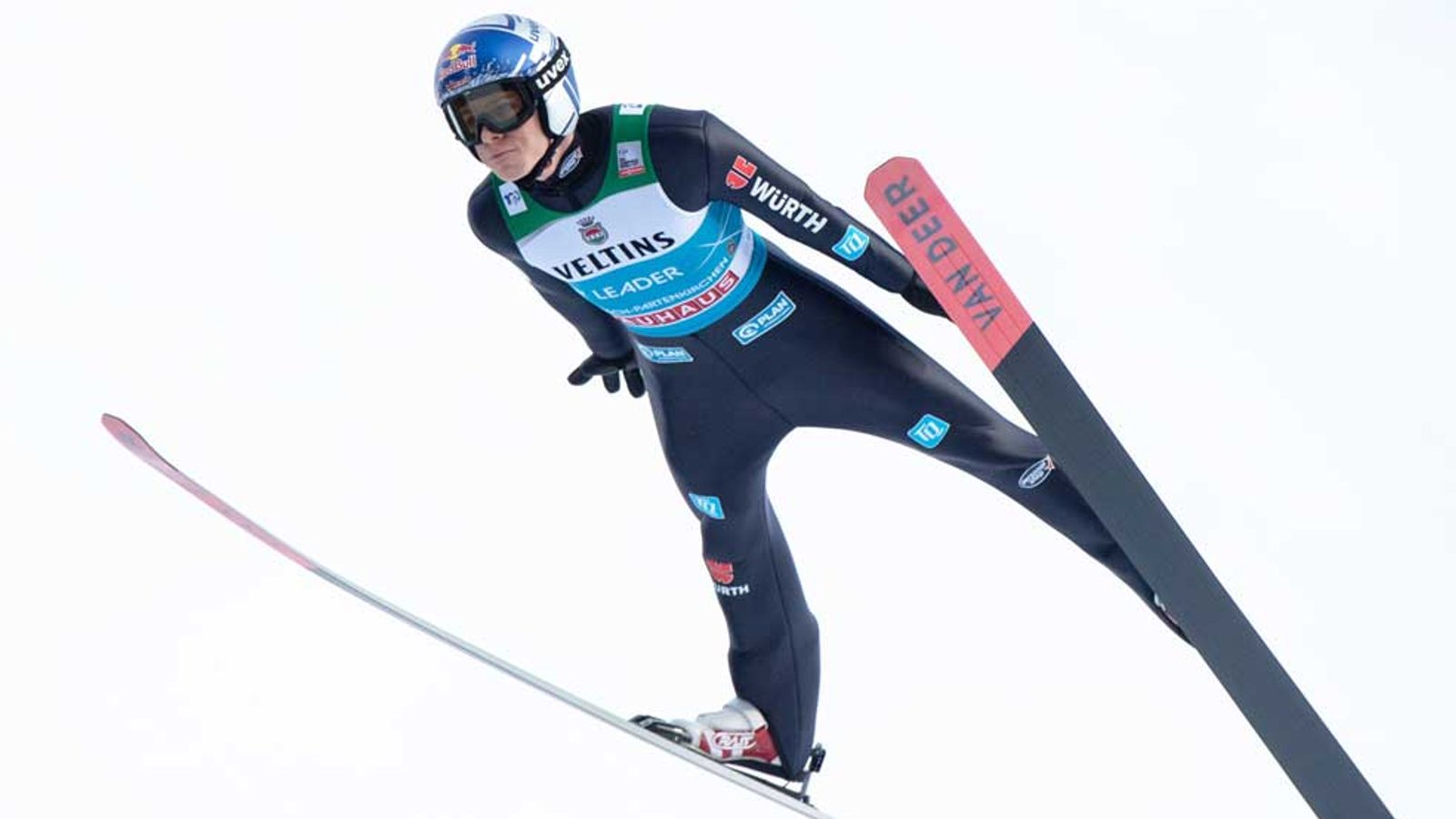 Vierschanzentournee in Garmisch-Partenkirchen mit Andreas Wellinger ...