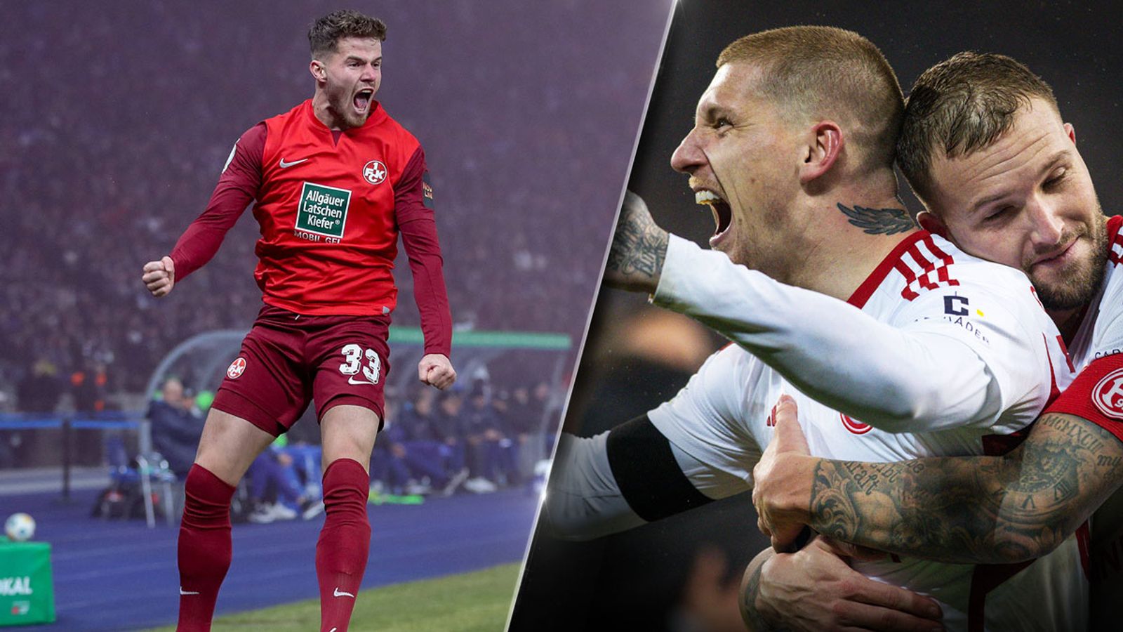 Fortuna Düsseldorf und 1. FC Kaiserslautern stehen im Halbfinale des DFB-Pokal | Fußball News ...