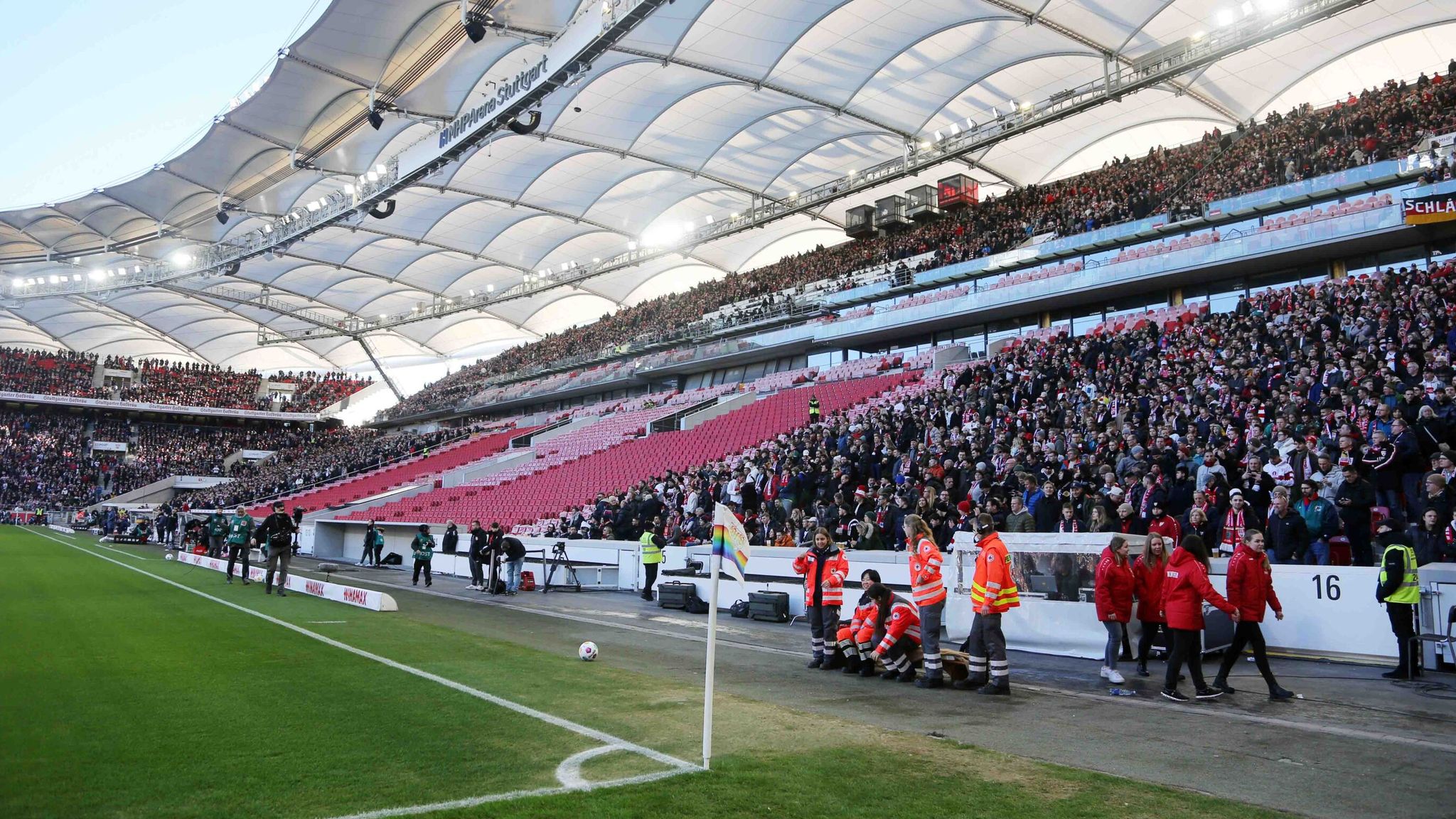 MHP Arena wird zur Europameisterschaft umgebaut | Fußball News | Sky Sport