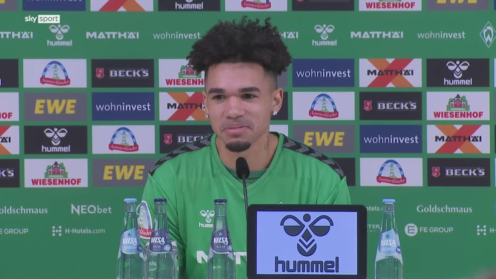 Werder Bremens Justin Njinmah über die Träume von Europa | Fußball News ...